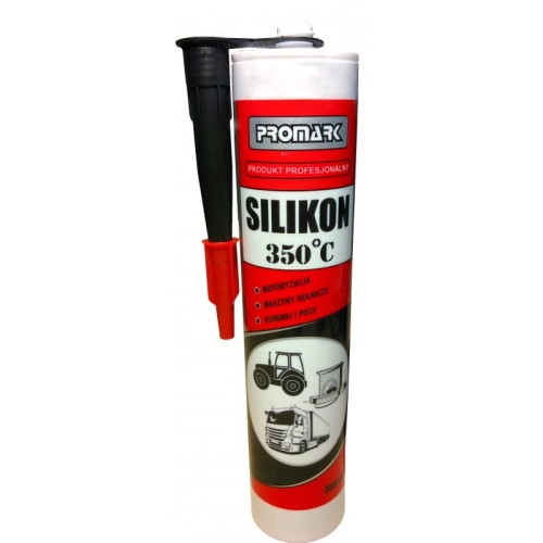 Silikon wysokotemperaturowy 350°C - Czarny