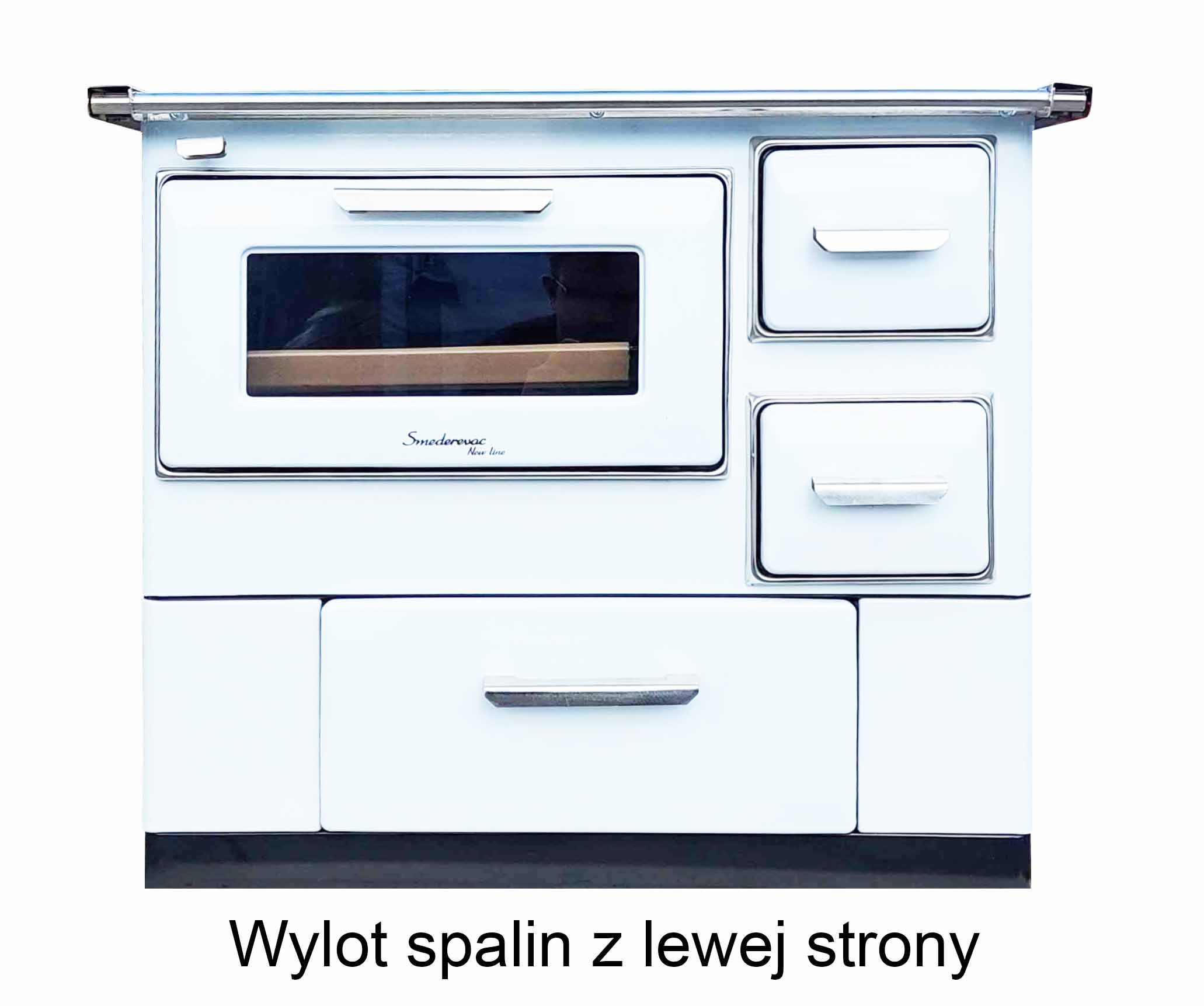 Kuchnia węglowa SD-7 / MBS 7 New Line EU 7 kW - biała Archiwum